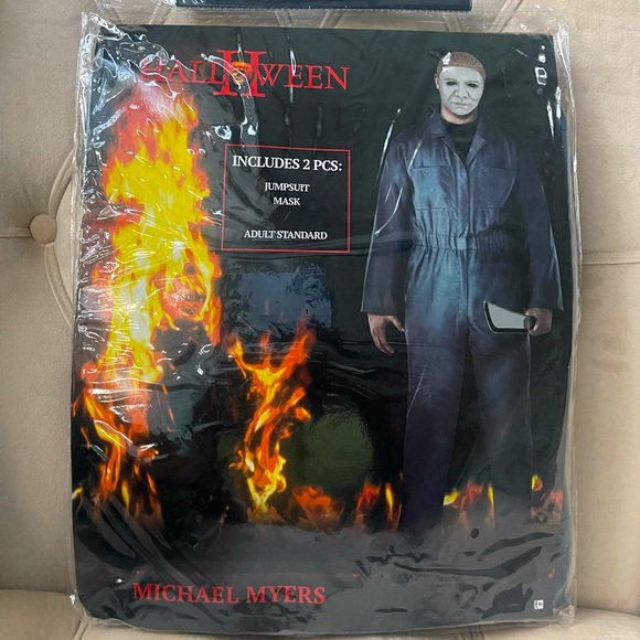 Spirit | Accessories | Halloween Ii Michael Myers Jumpsuit Mask Mens Costume Os | Poshmark